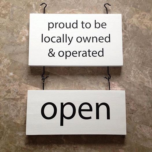 Personalized Business Signs With Hooks Attached Top One - Etsy