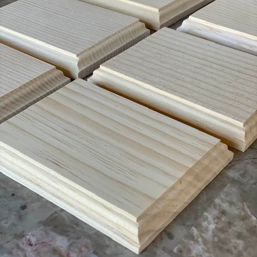 Unfinished Plaque Blank Sets 3 16 cuts DIY beveled signs sanded and ...