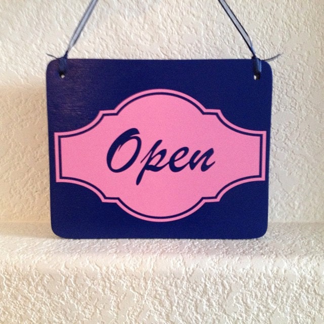 Wood Open Sign Closed Sign Business Signs Boutique Signage - Etsy