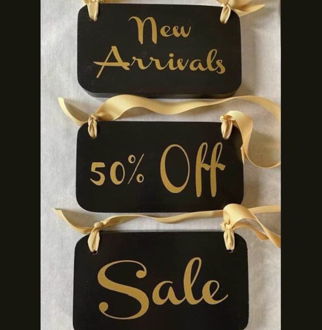 Custom Wood Retail Shop Signs and Display Signage 10% Off, Sale, New ...