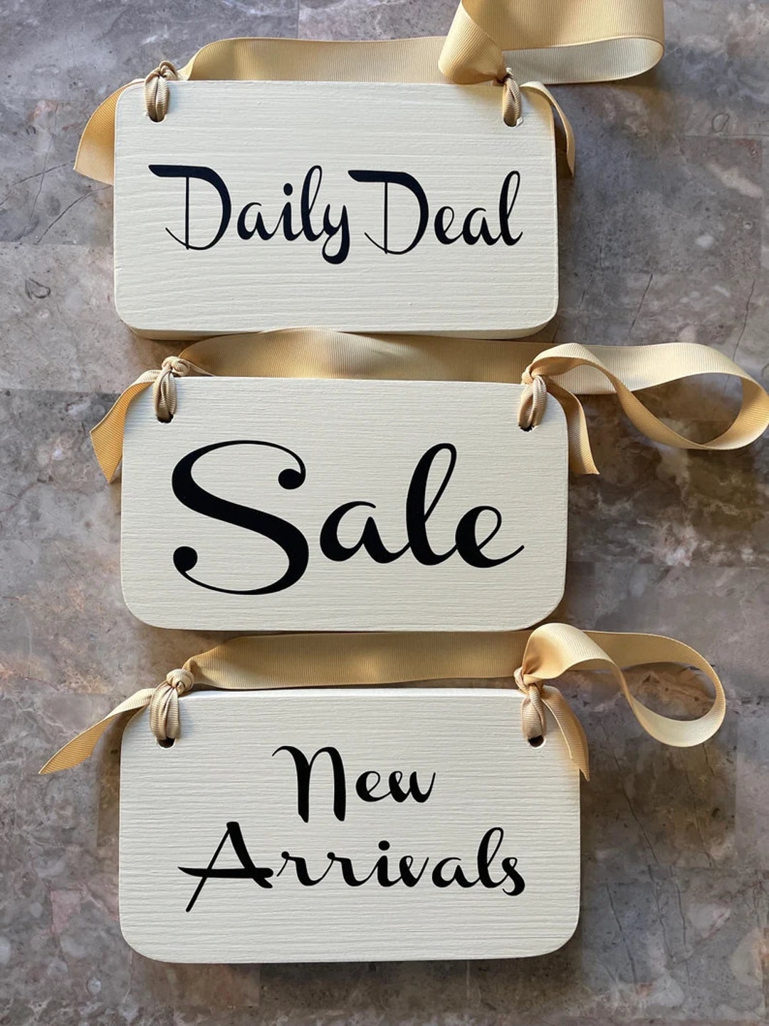 Custom Retail Signs and Signage Lot of 3 Boutique Beach - Etsy