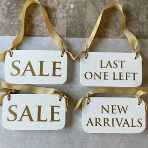 Select 3 to 12 Signs - Personalized Business Retail Display Signage ...