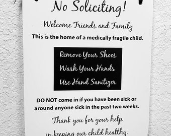 Special Needs Child Sign - Etsy