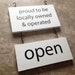 Personalized Business Signs With Hooks Attached Top One - Etsy