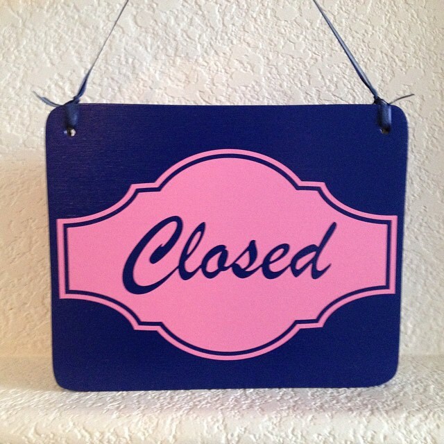 Wood Open Sign Closed Sign Business Signs Boutique Signage - Etsy