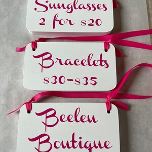 Custom Wood Retail Shop Signs and Display Signage - 10% Off, Sale, New ...