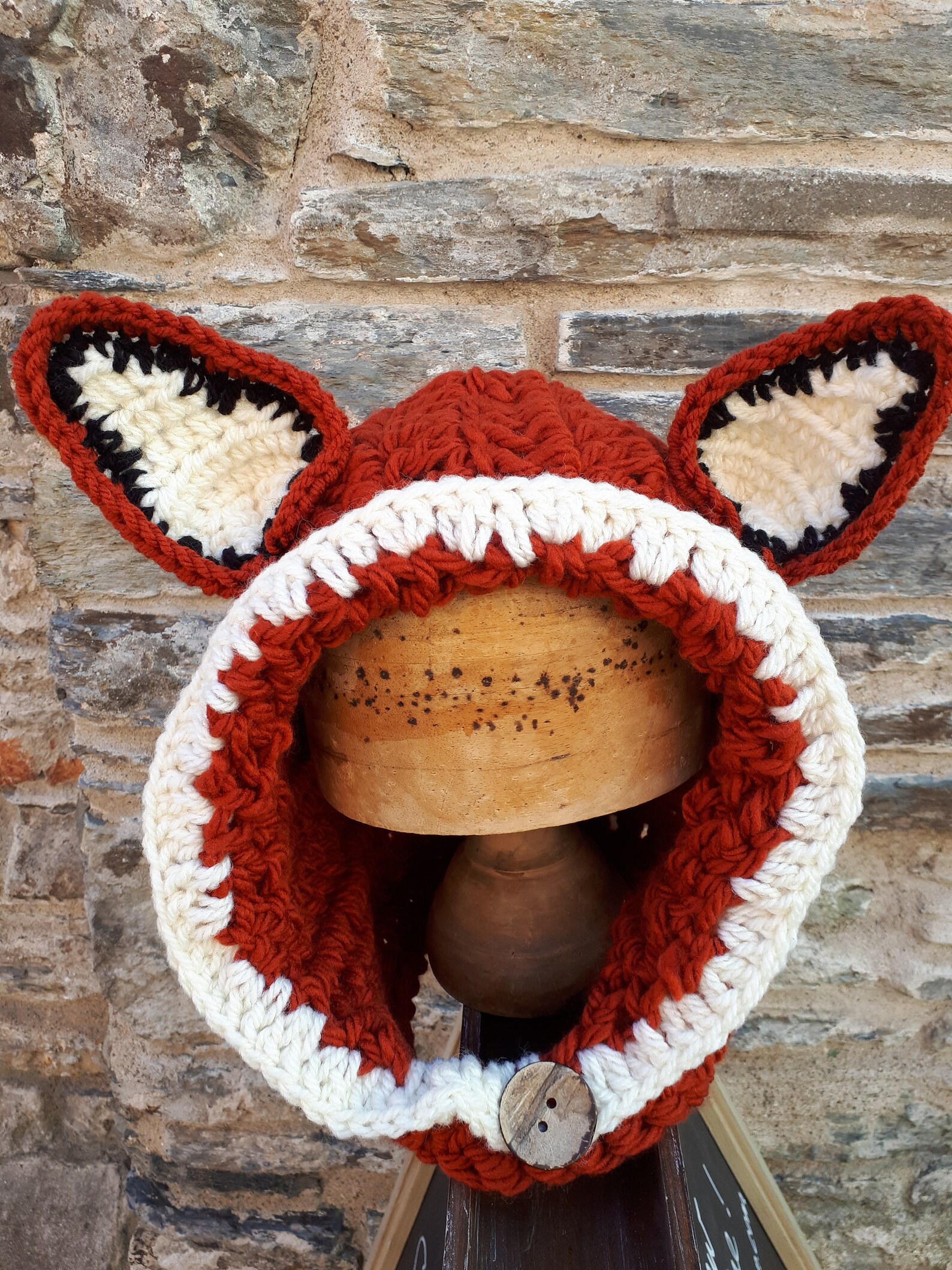 Fox Hood/ Hat/ Adults/gift Birthday /christmas/winter Hat/ - Etsy
