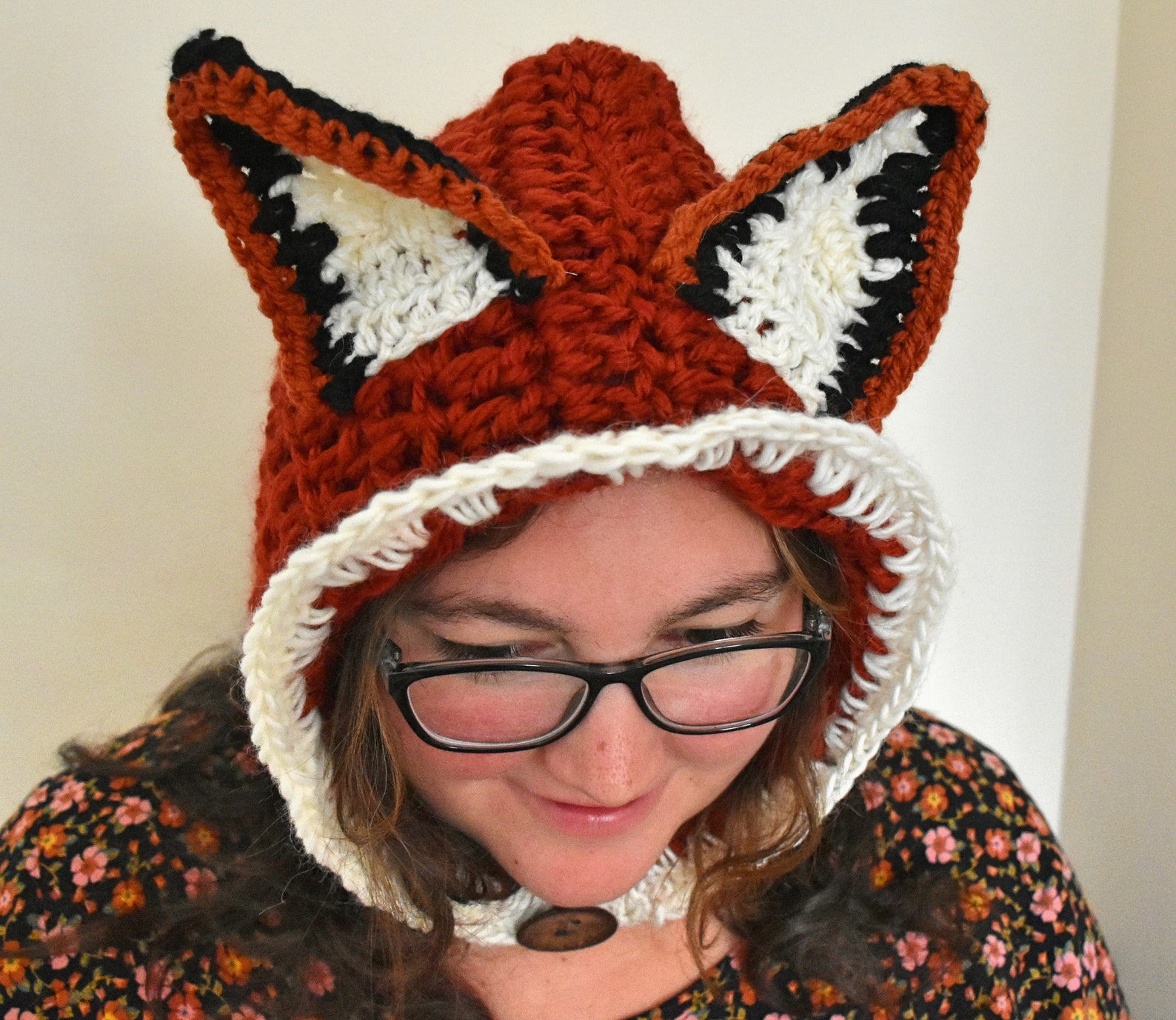 Fox Hood/ Hat/ Adults/gift Birthday /christmas/winter Hat/ - Etsy