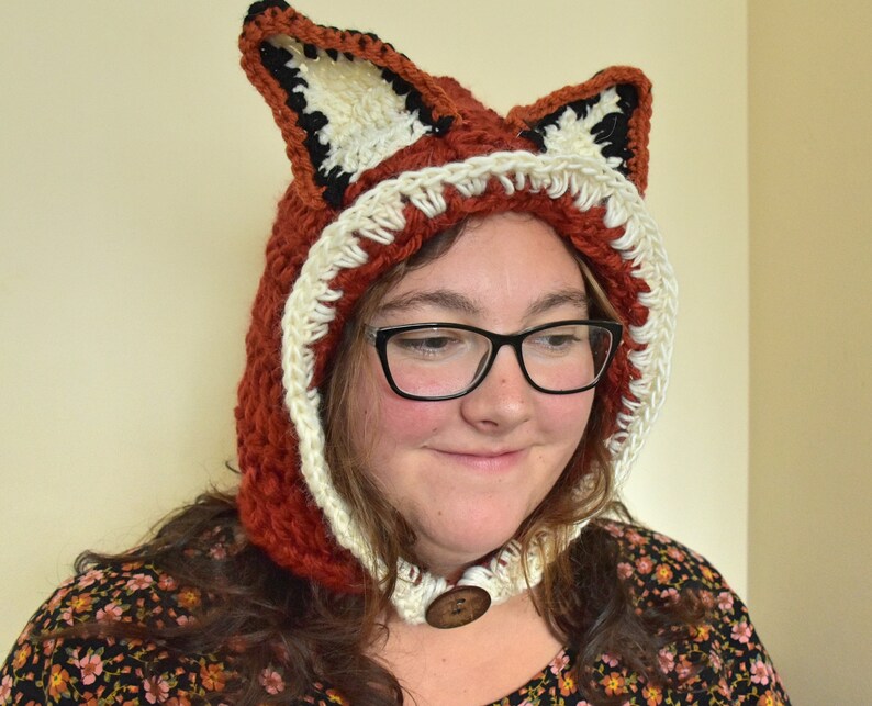 Fox Hood/ Hat/ Adults/gift Birthday /christmas/winter Hat/ - Etsy