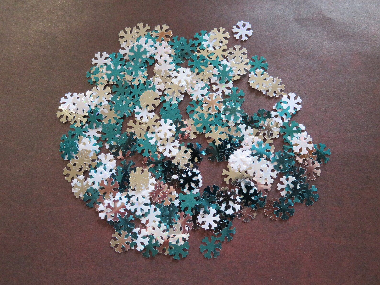 Snowflake Confettichristmaswinter Celebration | Etsy