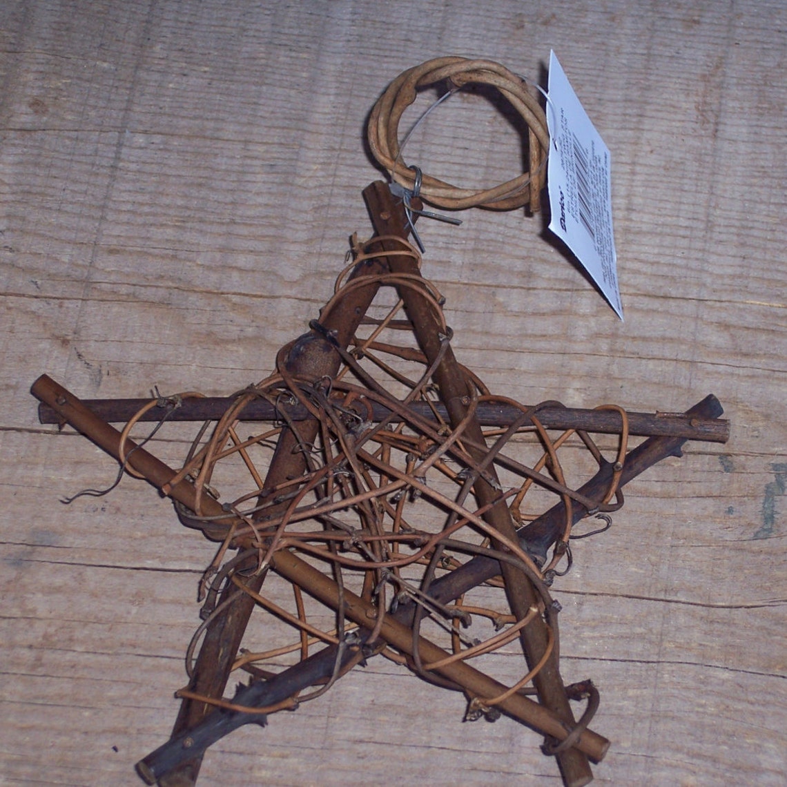 Grapevine Stars6 Inch Diameter5 Pointnatural - Etsy
