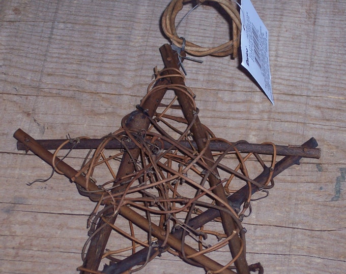 Grapevine Stars6 Inch Diameter5 Pointnatural - Etsy