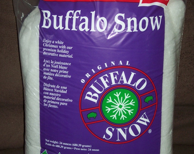 Buffalo Snow,24 Oz Value Pack, Fiberfill Style Snow,stuffed Animal ...