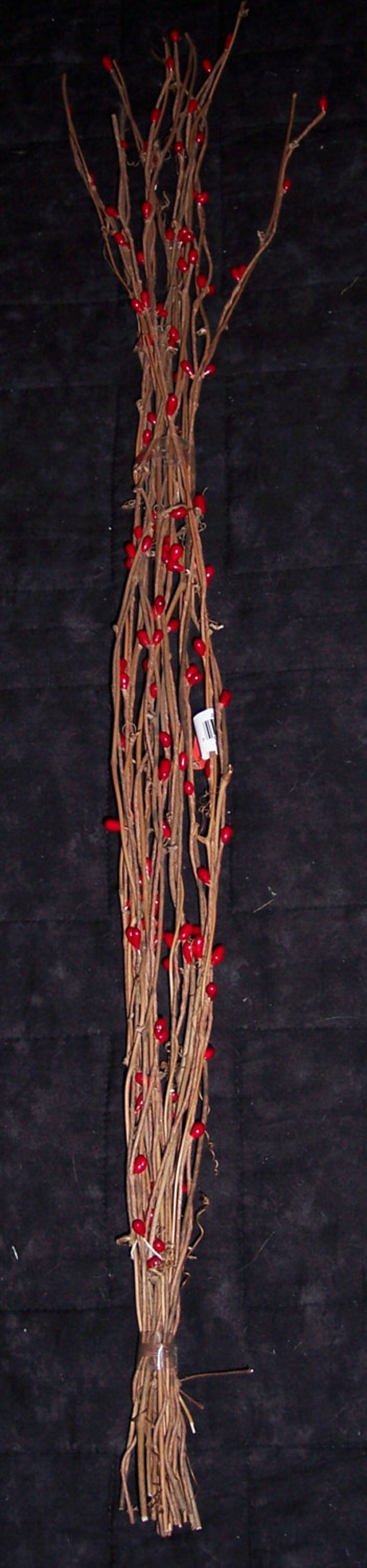 Grapevine Twig Bundle With Small Red - Etsy