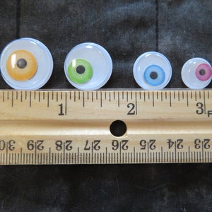 Wiggly Monster or Creature Eyes,appx 60 Pcs/pkg, Ass't Sizes and Colors ...