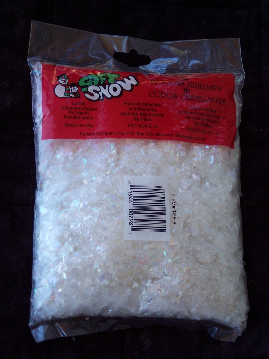 Twinkle Flakes, Iridescent Snow Flake Sprinkles,soft Snow,6 Oz,pixie ...