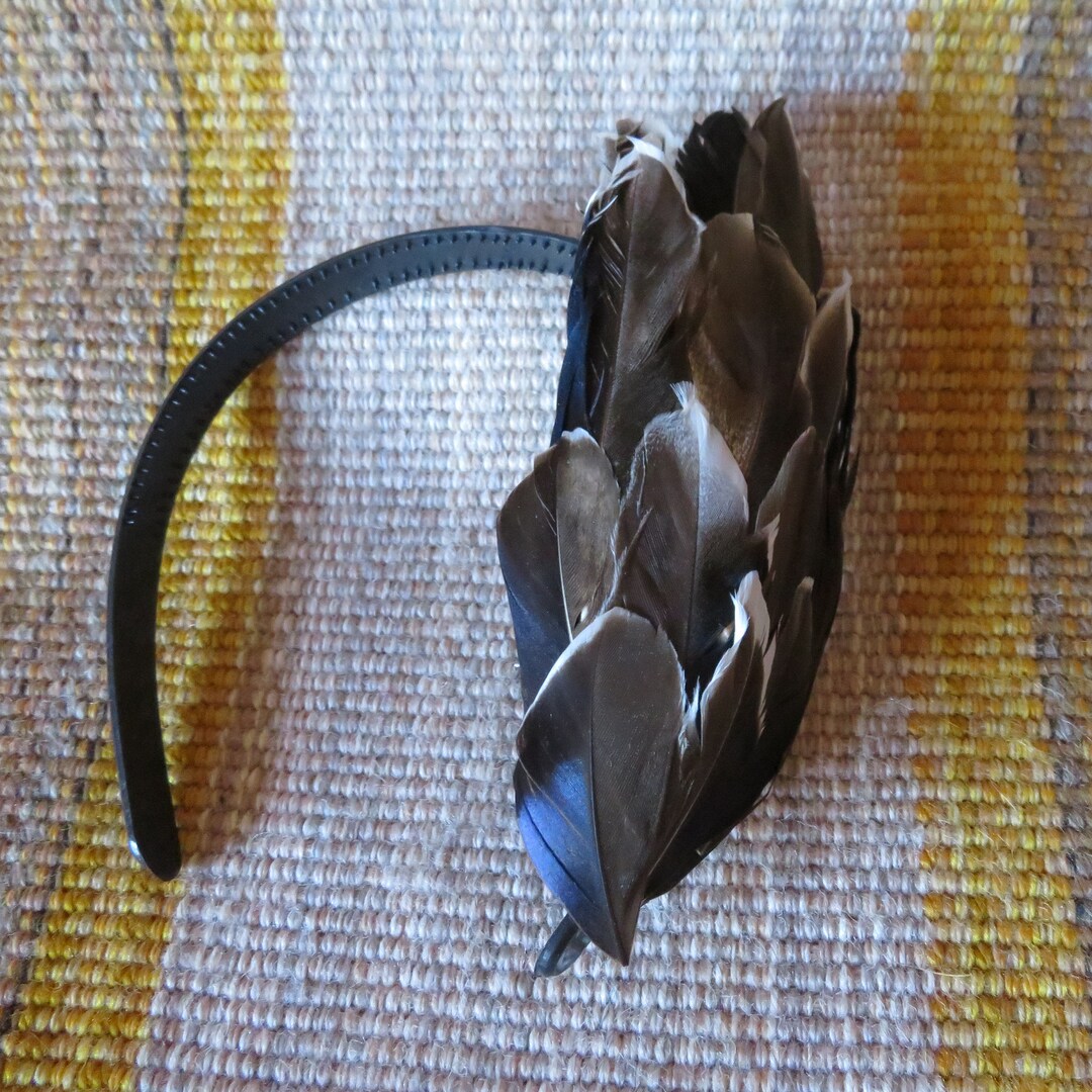 Headband Base With Feather Padfascinator Basehair - Etsy