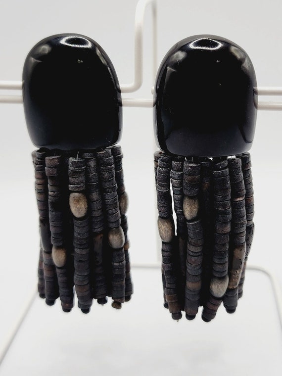 Gerda Lynnggaard Monies Vintage Clipon Earrings 1980s… - Gem