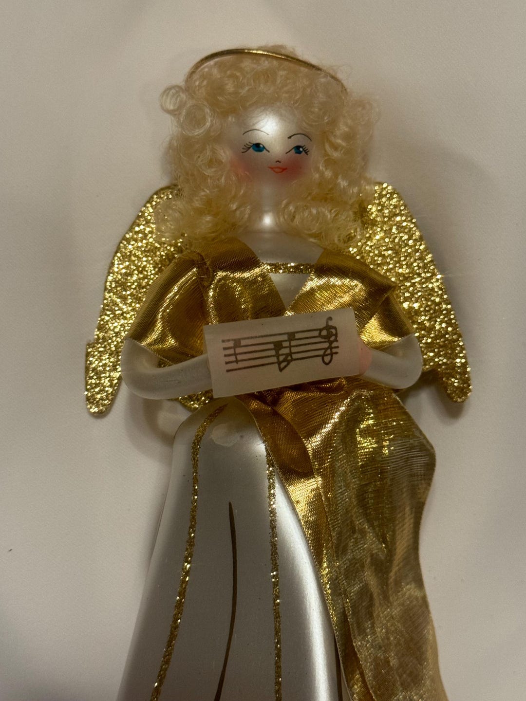 Di Carlani Glass Angel Tree Topper Italian Tree Topper Gift Christmas ...