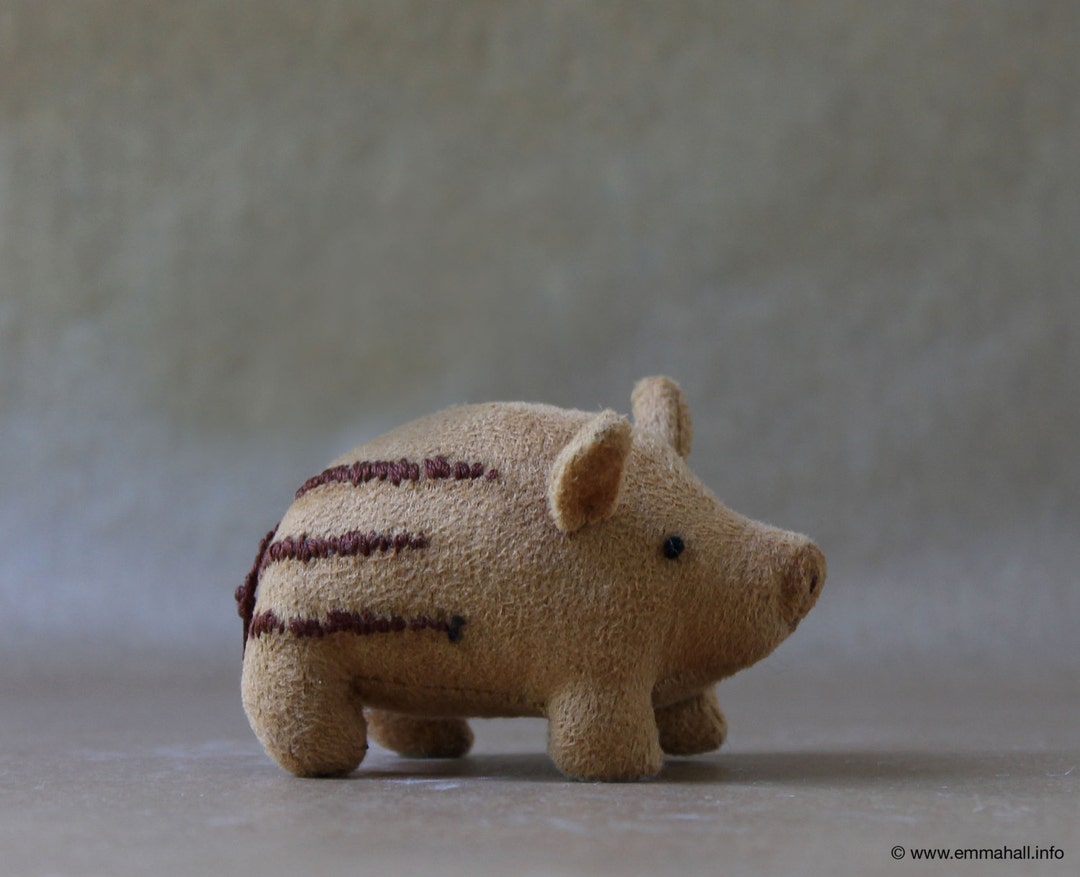 Wild Boar Piglet - Downloadable Pdf Sewing Pattern - Etsy