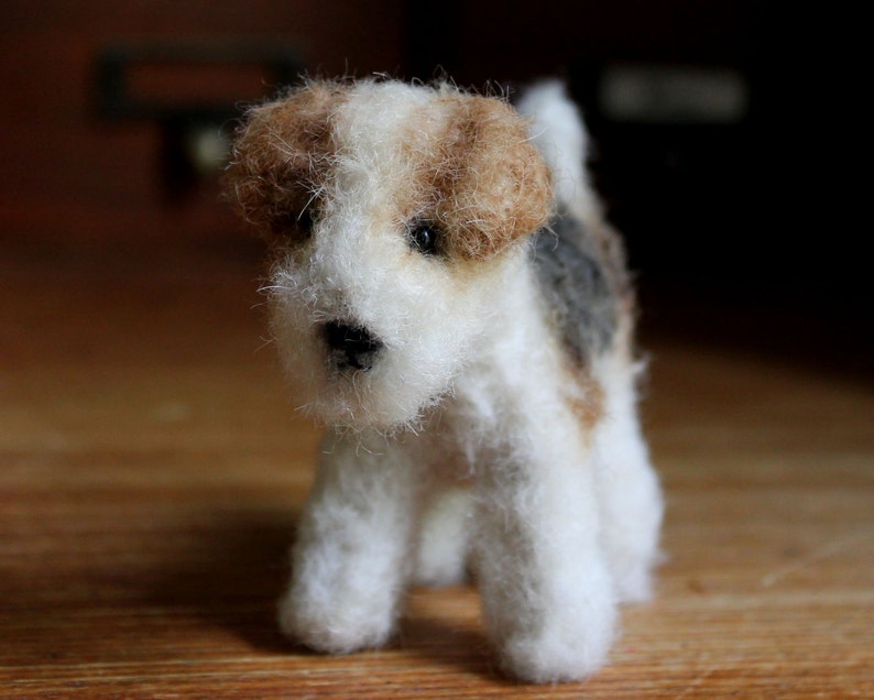 Wire Fox Terrier Puppy 7.5cm PDF dog sewing pattern | Etsy