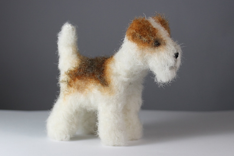 Wire Fox Terrier Puppy 7.5cm PDF Dog Sewing Pattern - Etsy