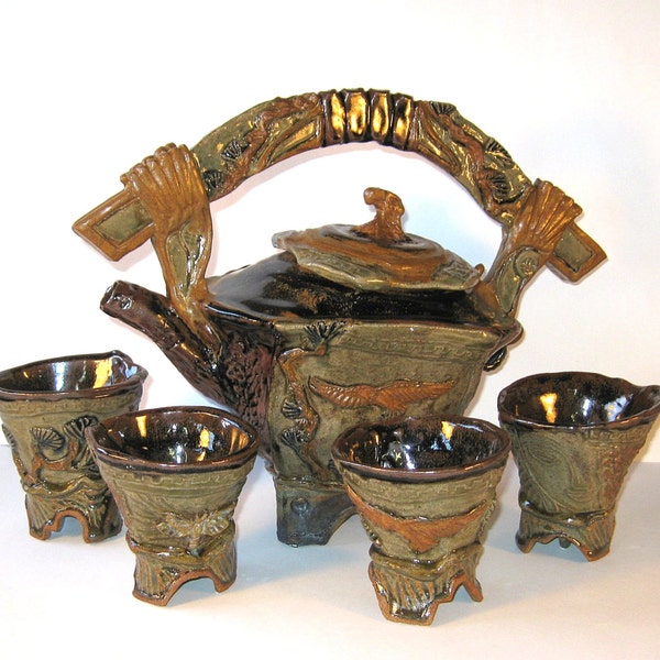 Handmade Tea Pot - Etsy