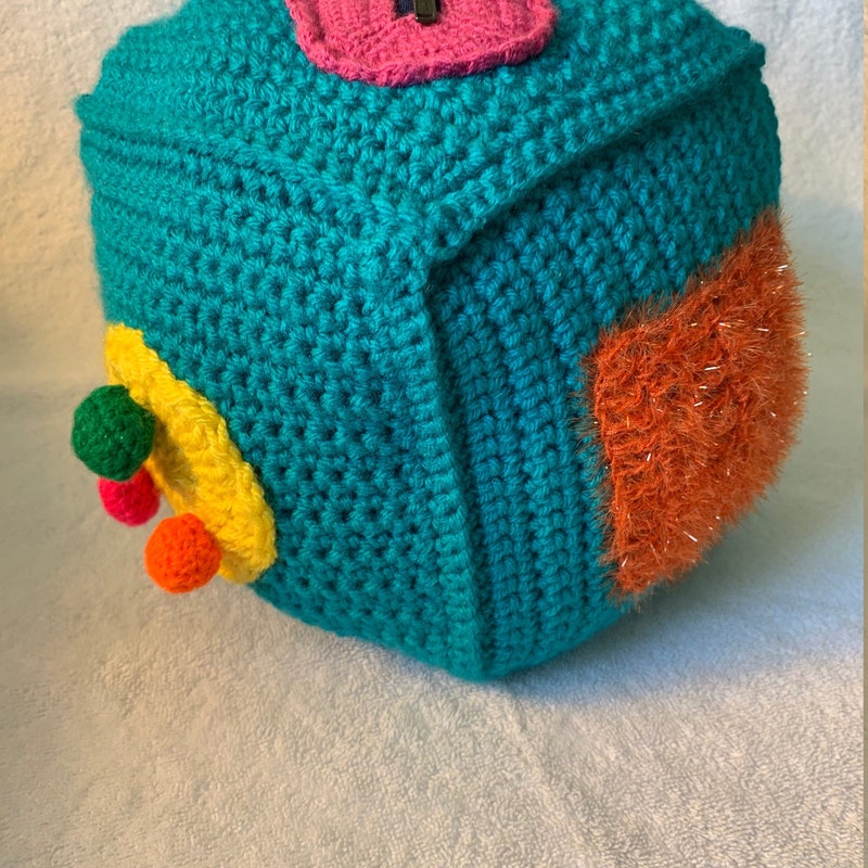 Crochet Activity Cube - Etsy