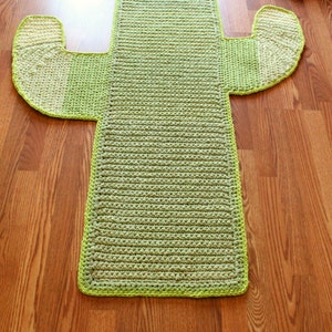Handmade Cactus Rug - Ready to Ship - Etsy