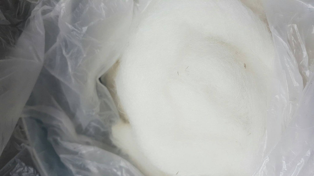 Navajo Churro Wool Roving White Cream Easy Spinning Felting Weaving ...