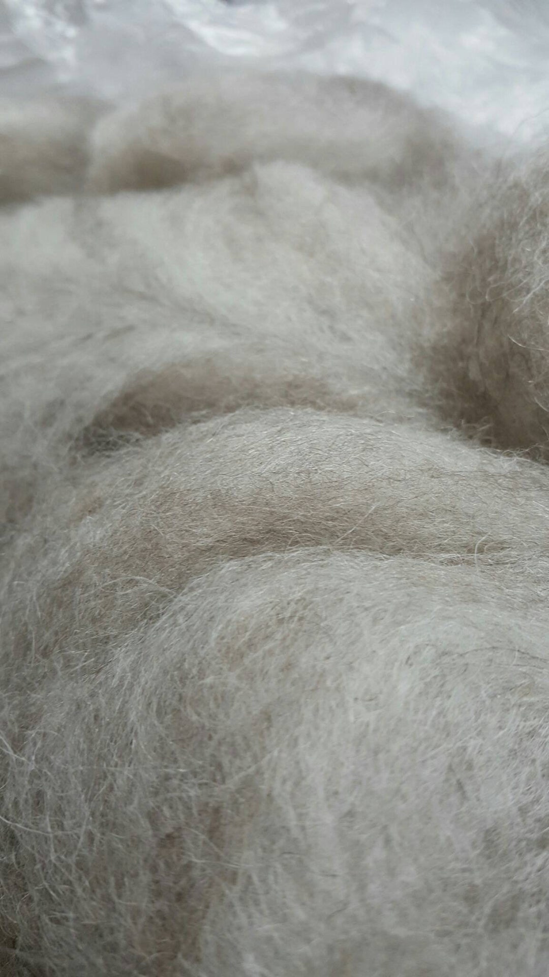 Light Silver Gray Navajo Churro Wool Roving Spinning Felting Needle ...