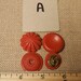Red Vintage Plastic Button Assortment Including Bakelite - Etsy