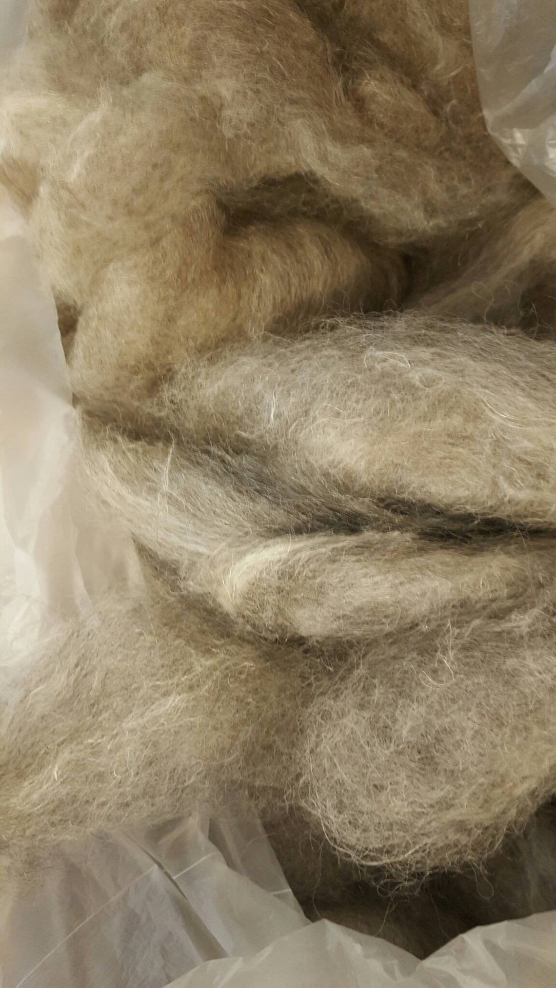 Cotswold Border Leicester Fantasy Roving Heavy Metal | Etsy