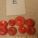 Red Vintage Plastic Button Assortment Including Bakelite - Etsy