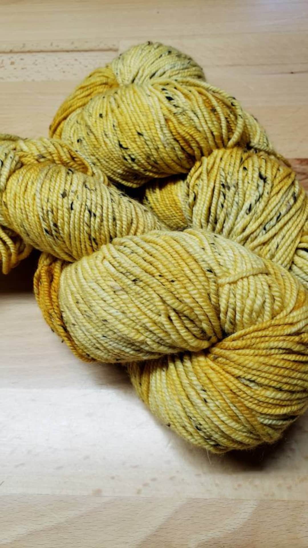 Worsted Weight Tweed Yarn Multiple Colors US Merino Non Superwash - Etsy