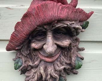 Green Man Mask - Etsy UK