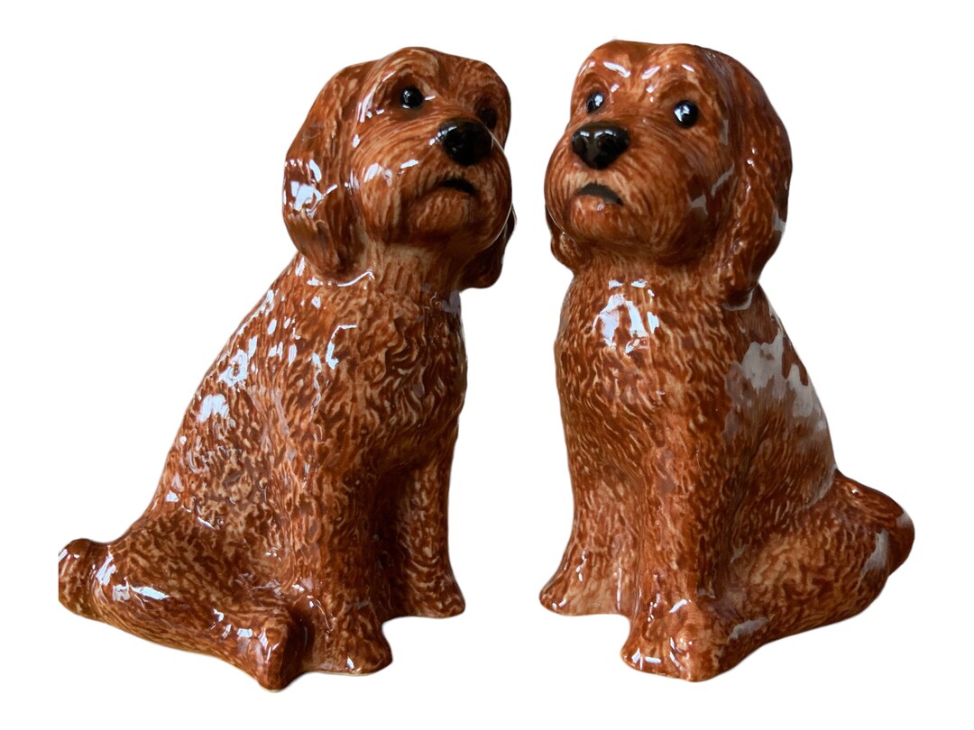 Doodle Dog Salt and Pepper Shakers - Etsy