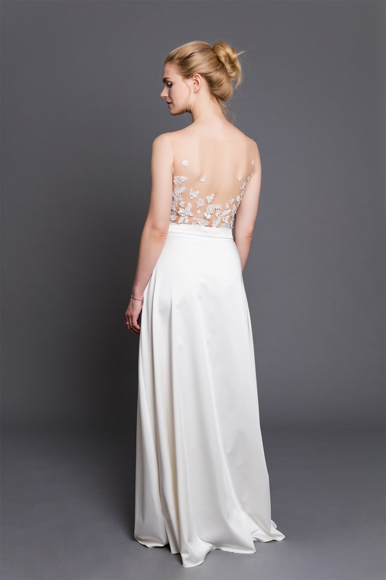 Lace Bodysuit Ivory Romantic Lace Blouse Tight Fitting Lace - Etsy