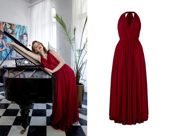 Luxury Tulle Infinity Dress Maxi Length. Multiway Bridesmaids | Etsy