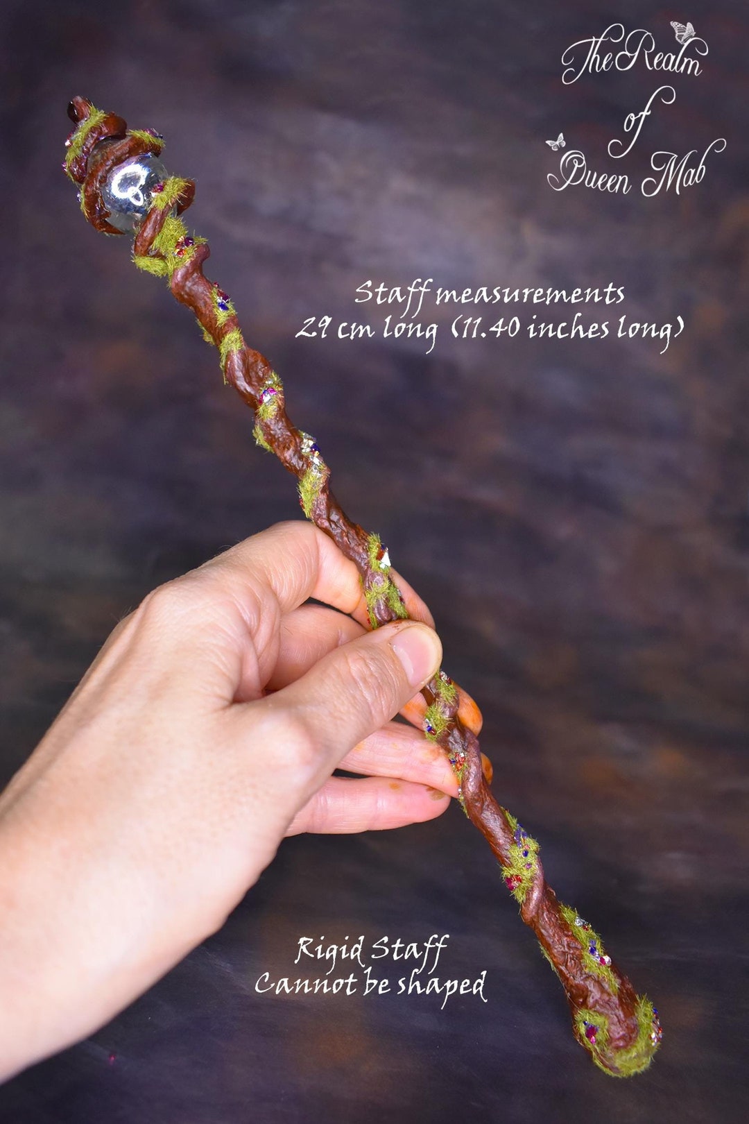 Doll Prop. Wizard's Staff. Handmade - Etsy