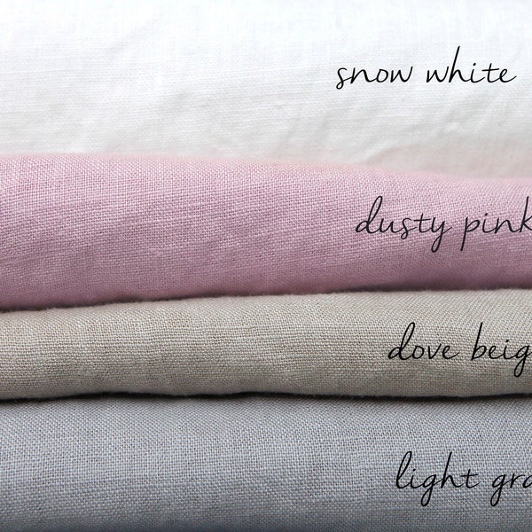 Washed Linen Fabric - Etsy