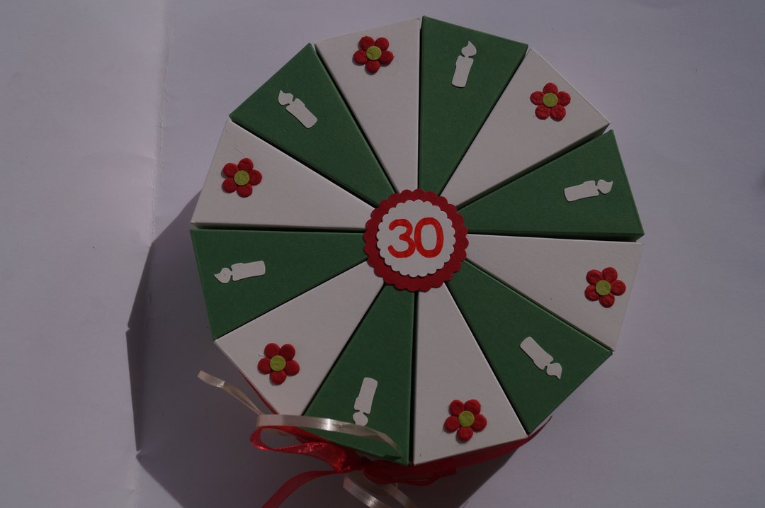 Money Gift, 30th Birthday Gift, Money Gift Wrapping, Birthday Gift Box ...