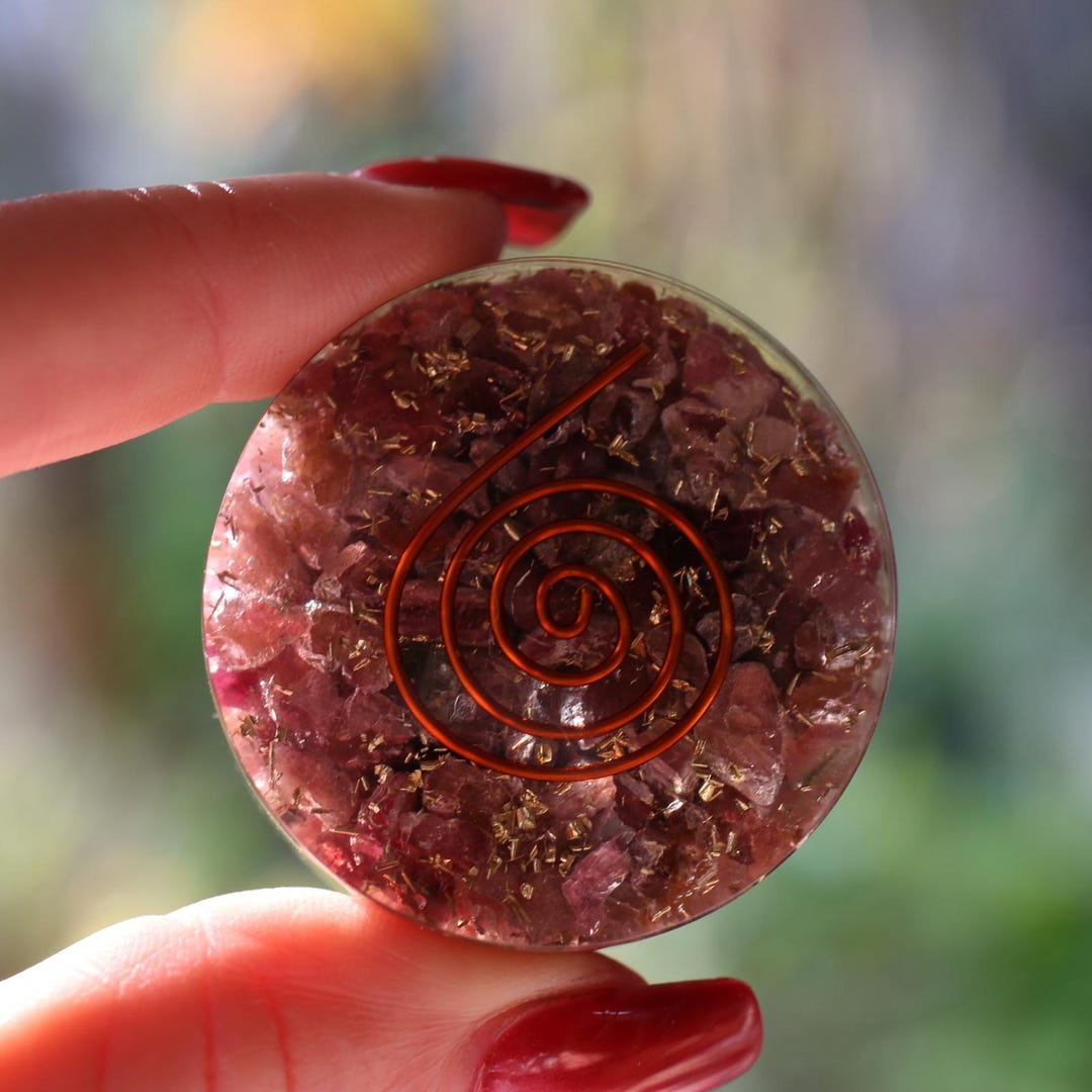 Genuine Raw Ruby Orgone Tower Buster 1.75 Inch 5g & EMF Protection - Etsy