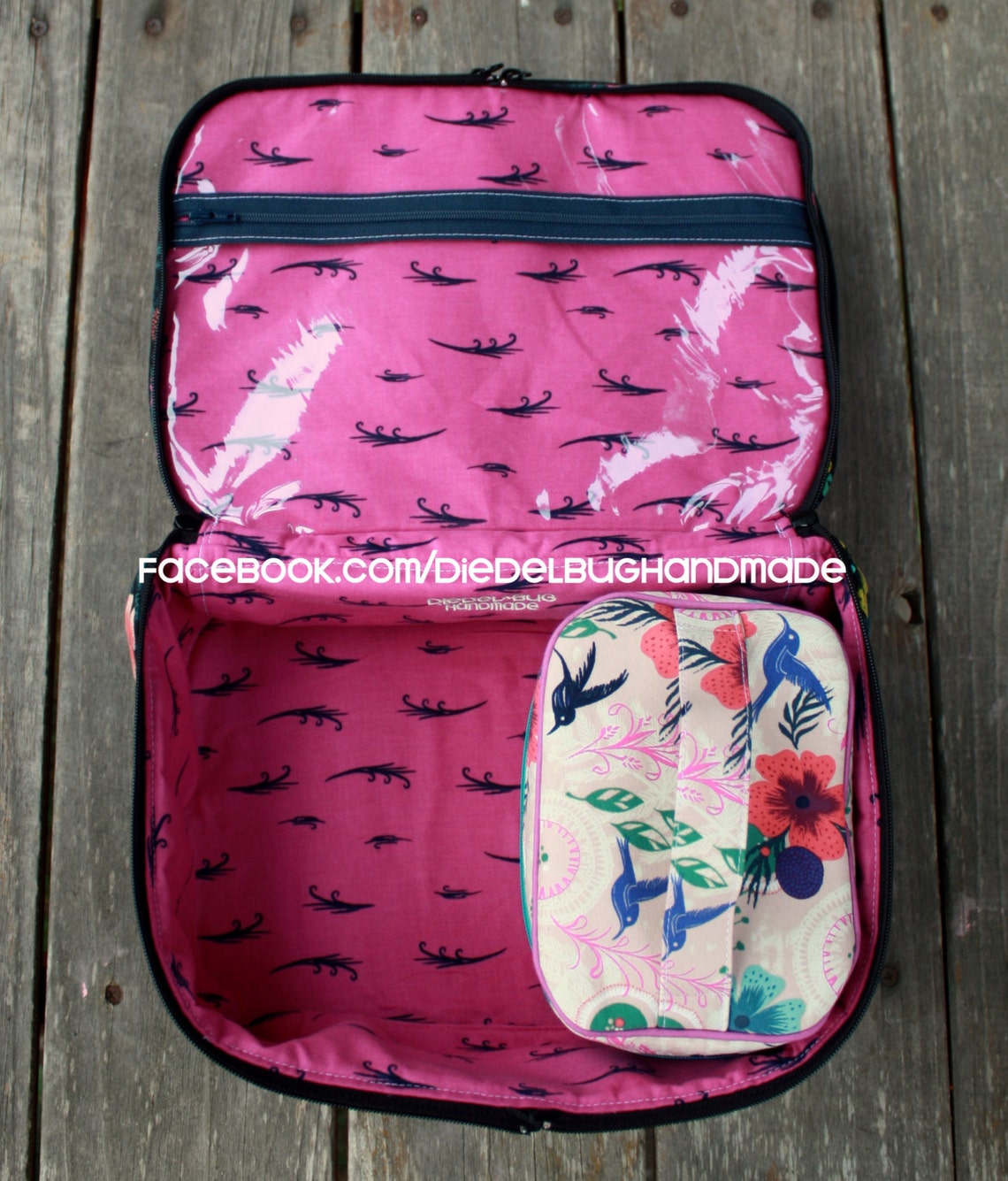 Dolled Up Duo Train Cases PDF pattern | Etsy