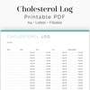 Lab Tests & Results - Fillable - 2 Layouts - Health and Medical Log ...