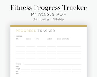 Health and Fitness Goals Fillable Printable PDF Health & Fitness ...