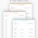 Book Series Tracker Fillable Printable PDF Part of the Reading Journal ...