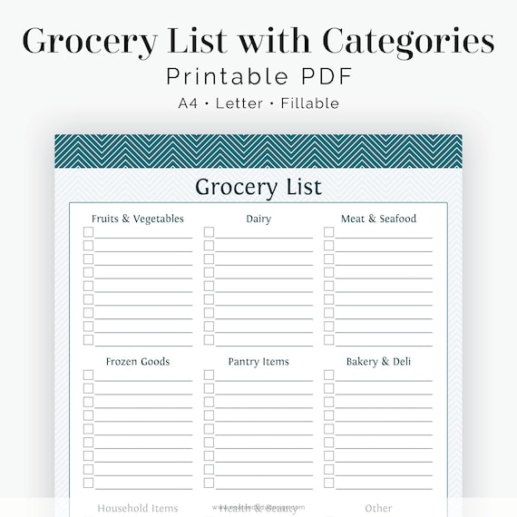 Basic Shopping List