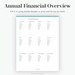 Yearly Financial Overview Fillable Printable PDF Finance Planner Home ...