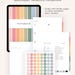Digital Tabbed Notebook for Goodnotes (portrait) - Hyperlinked Tabs (8 ...